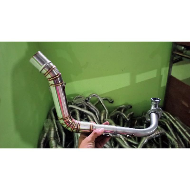 Jual pipa leheran/gulu banyak knalpot naik kobra Inlet 38 beat Scoopy ...