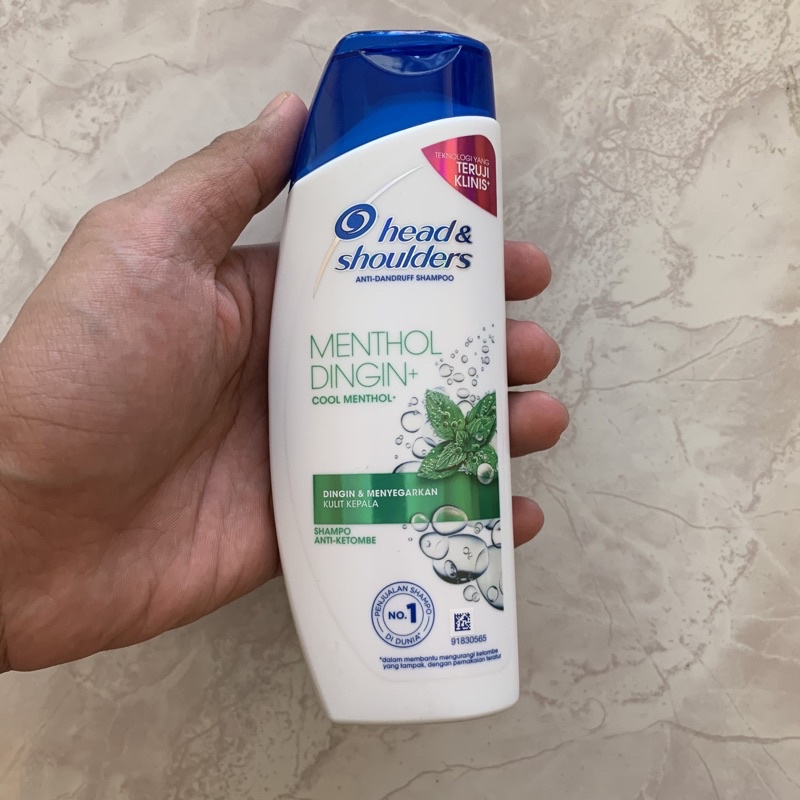 Jual Head & Shoulders Cool Menthol Anti-Dandruff Shampoo 160ml | Shopee ...