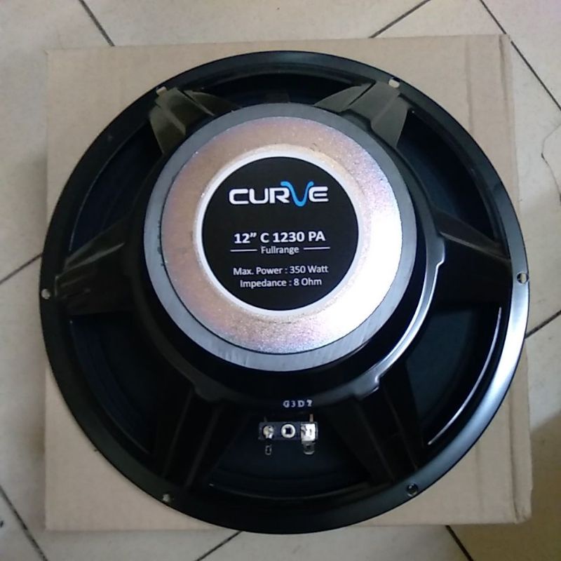 Jual SPEAKER CURVE 12 inch C 1230 PA FULLRANGE 350 WATT | Shopee Indonesia