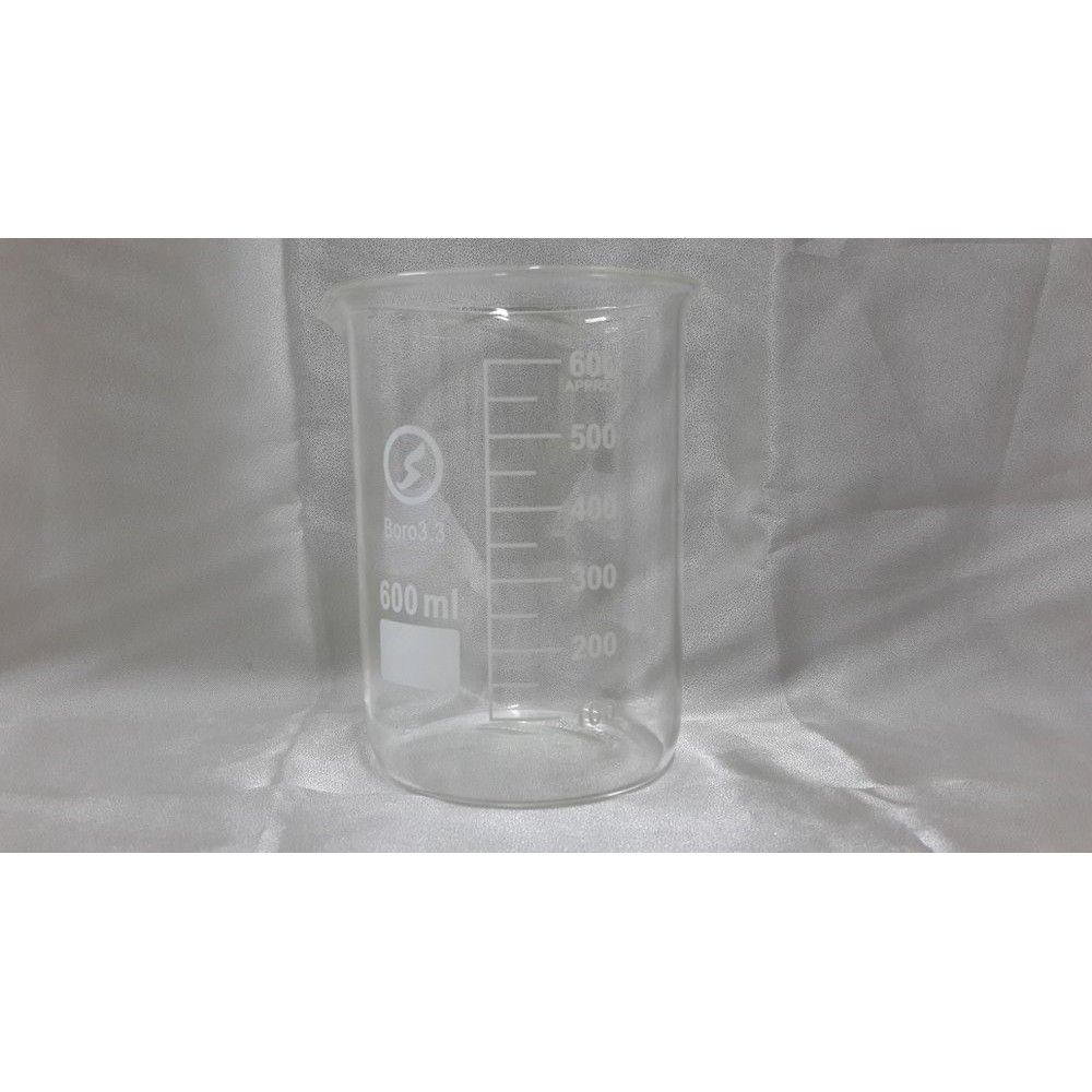 Jual Gelas Beaker 600ml / Gelas Kimia 600ml Kaca Tebal – Alat Ukur ...