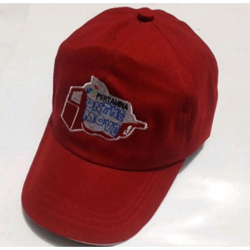 Jual TOPI PERTAMINA SPBU FULL BORDIR | Shopee Indonesia