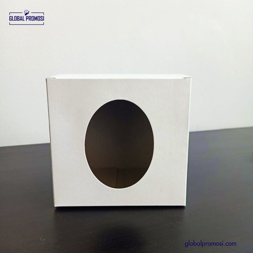 Jual Box/Dus/Kardus Gelas/Mug Putih Polos Kotak Duplex Ukuran Lebih ...