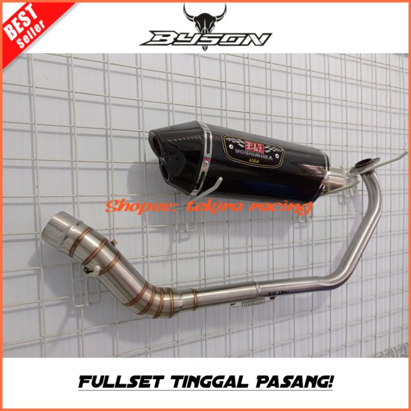 Jual Knalpot Racing Yamaha Byson Fi Karbu Scorpio Z 225 Yoshimura R77 ...
