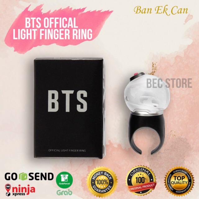 Jual BTS OFFICAL LIGHT FINGER RING BTS ARMY BOMB RING BTS LOVE YOURSELF ...
