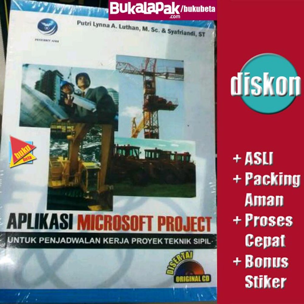 Jual Aplikasi Microsoft Project Untuk Penjadwalan Kerja Proyek Teknik ...