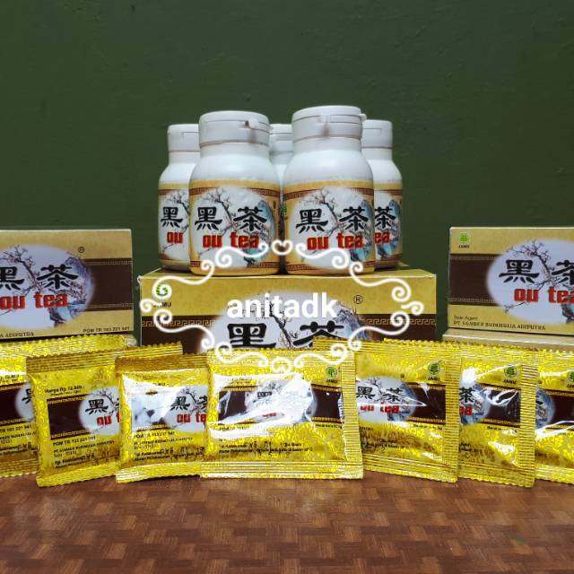 Jual OU TEA TEH KESEHATAN ORIGINAL ( sachet • botol • kapsul ) | Shopee ...