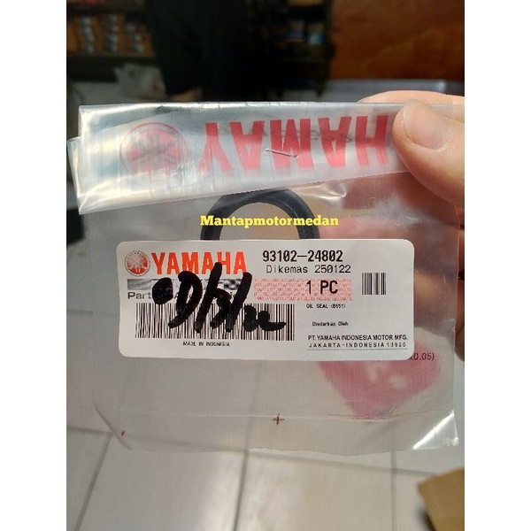 Jual Seal Sil Kruk As Kiri Aerox 155 Lexi 93102-24802 Original Yamaha ...