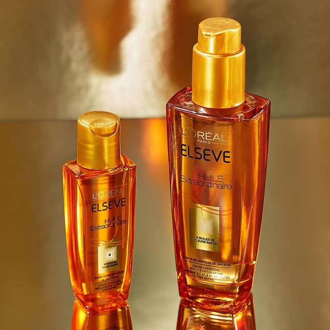 Jual L'oreal Elseve Extraordinary Oil Elseve Pink and Elvive Gold 100ml ...