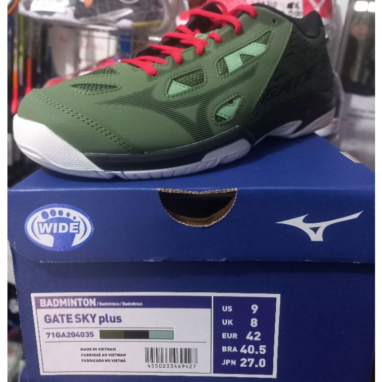 Jual SEPATU BADMINTON MIZUNO GATE SKY plus Original sepatu bulutangkis ...
