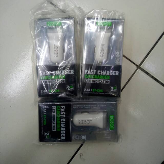 Jual Casan Mobil Robot Vivan 2USB Saver Mobil Robot 2.4A | Shopee Indonesia