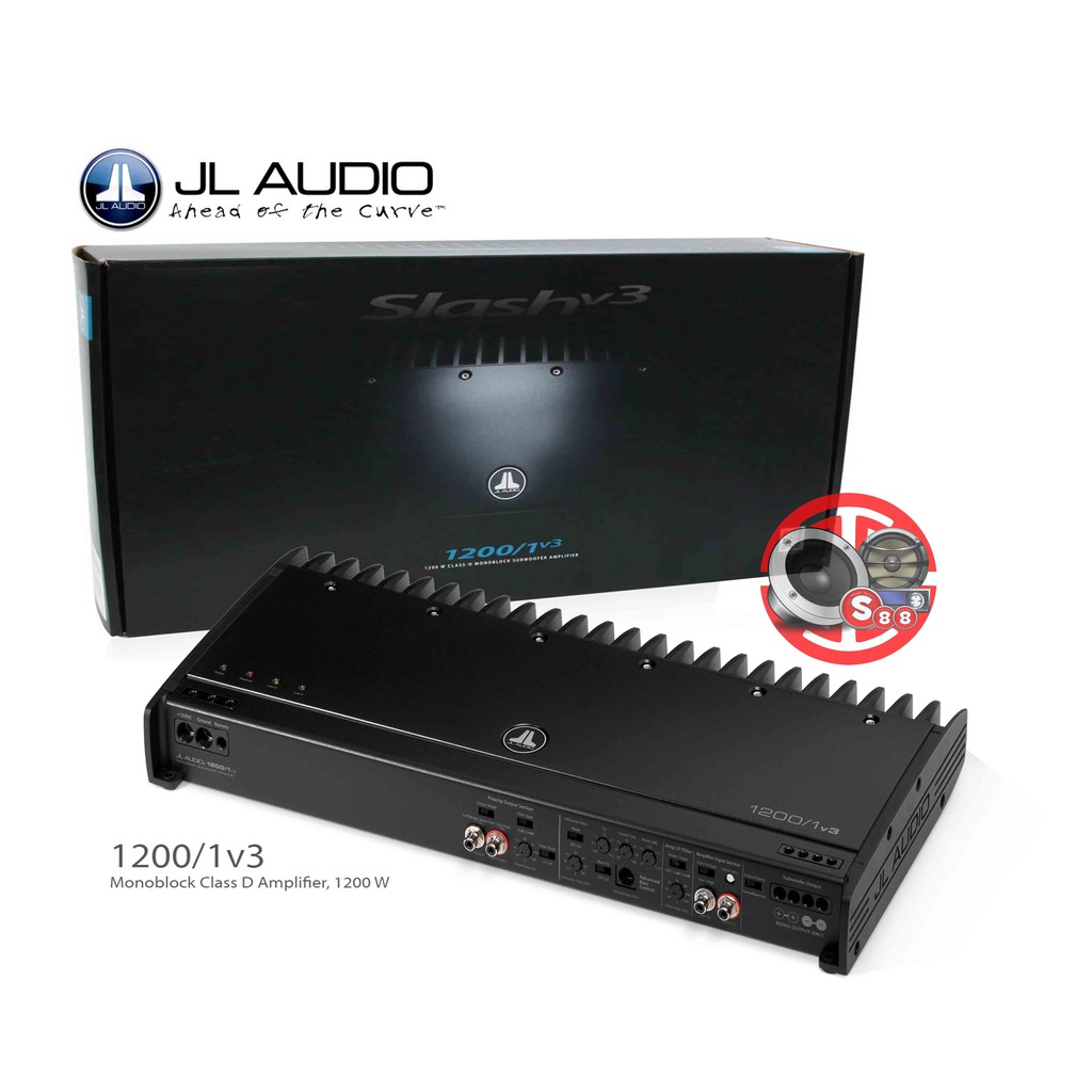 Jual JL Audio Slash 1200 1V3 Class D High-End Monoblock Amplifier 1200W ...