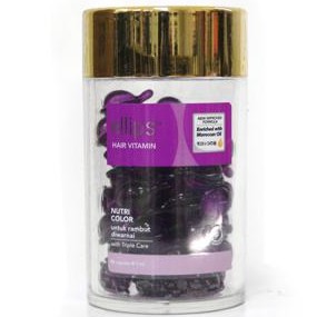 Jual Ellips Hair Vitamin Nutri Color Isi 50 Butir ( Ungu ) | Shopee ...