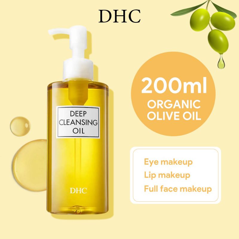 Jual DHC Deep Cleansing Oil 70ML | 200ML DHC Cleansing Oil | Shopee ...