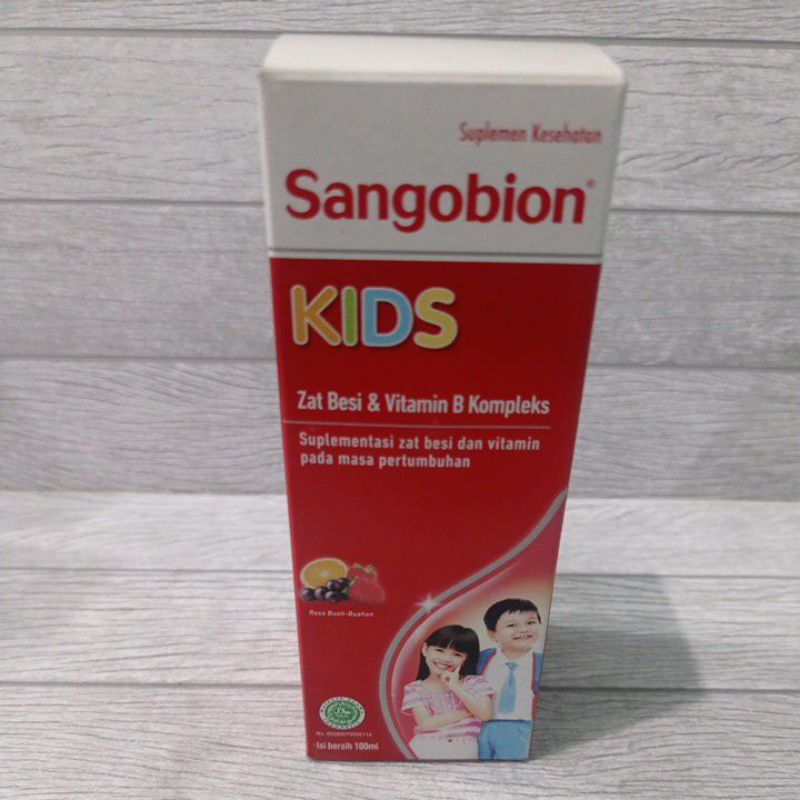 Jual SanGobion Kids Sirup 100ml | Shopee Indonesia