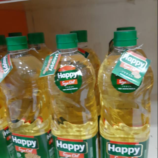 Jual HAPPY SOYA OIL - MINYAK KEDELAI 1 LITER | Shopee Indonesia