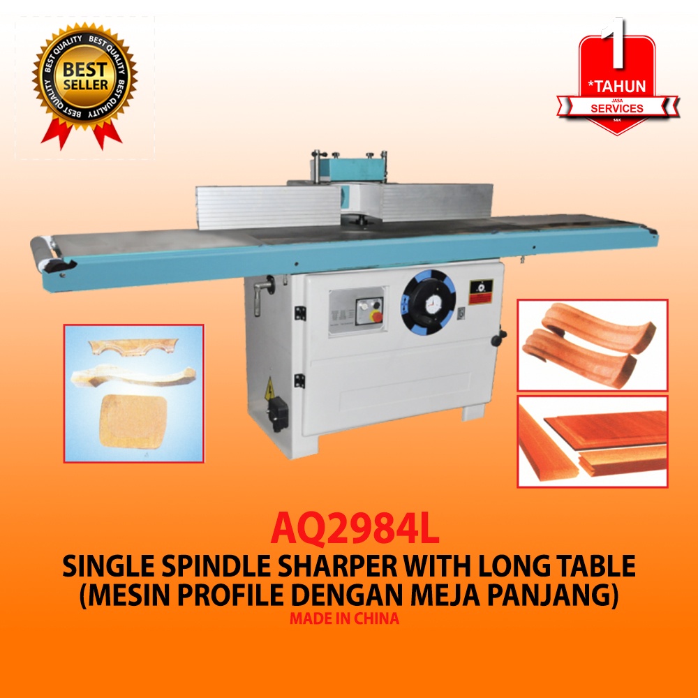 Jual Mesin Dengan Meja Panjang Single Spindle Shabel AQ2984L | Shopee ...