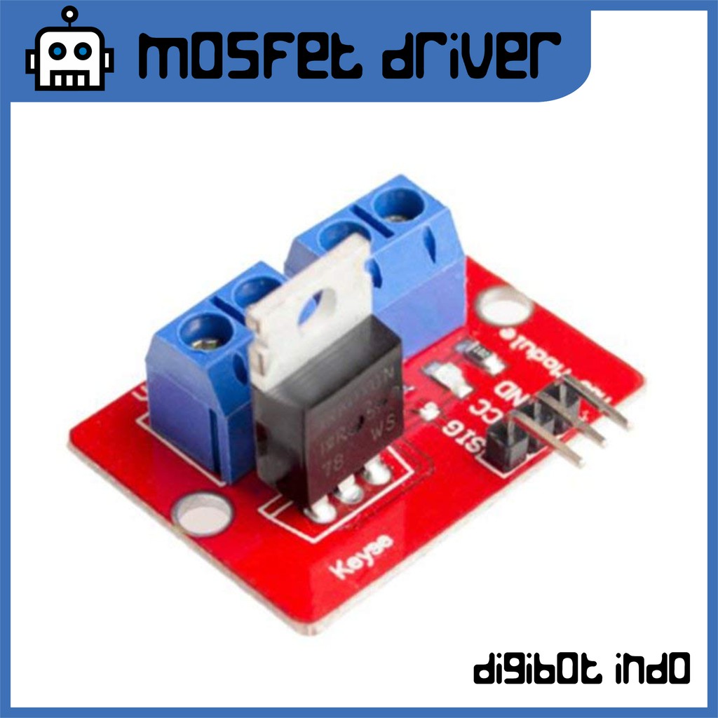 Jual IRF520 MOSFET Driver Module - 1A IRF 520 | Shopee Indonesia