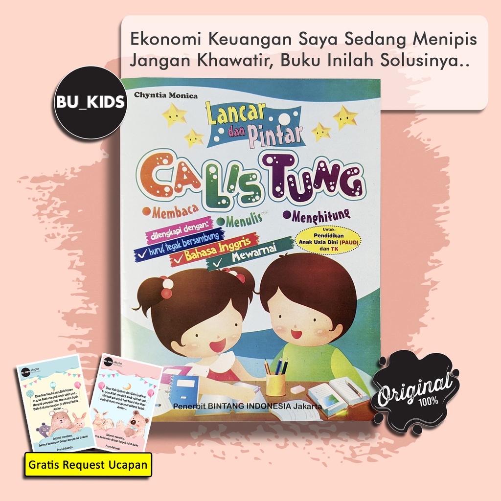 Jual Buku Calistung Anak Tk Paud - Lancar Dan Pintar Calistung | Shopee ...