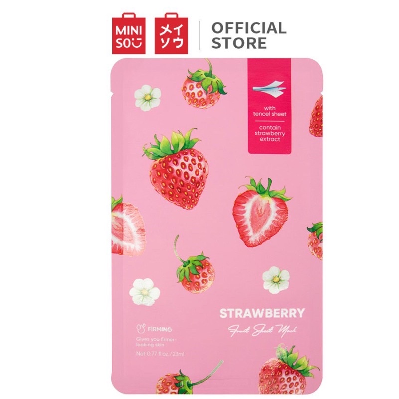 Jual MINISO Fruit Sheet Mask | Shopee Indonesia