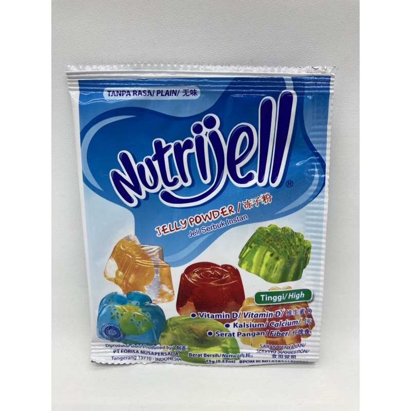Jual Nutrijell JELLY POWDER ALL VARIANT 15g | Shopee Indonesia