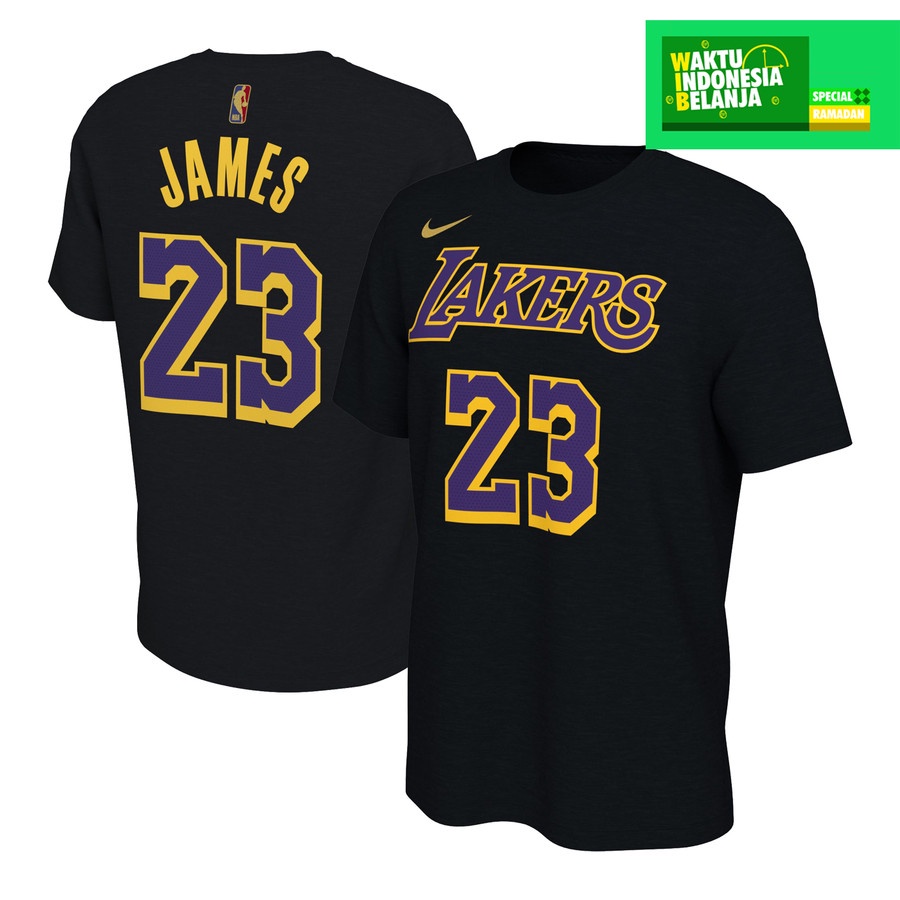 Jual KAOS BAJU TSHIRT NBA LA LAKERS 23 LEBRON JAMES / BAJU BASKET PRIA ...