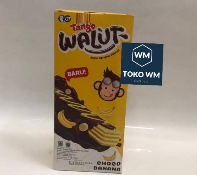 Jual Tango walut wafer isi 12 x18g | Shopee Indonesia