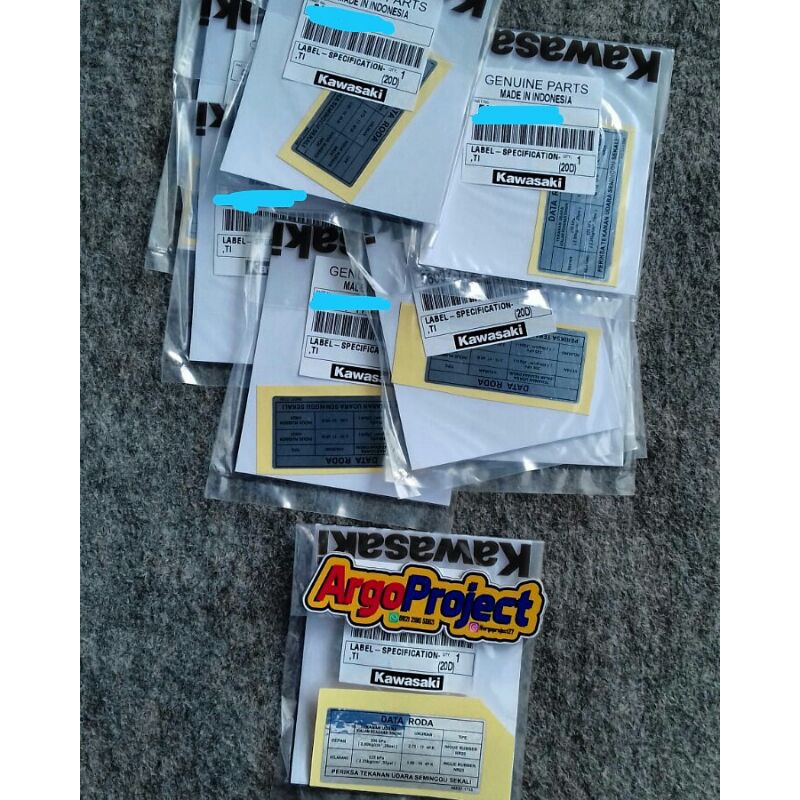 Jual STIKER STICKER STRIPING DATA RODA NINJA R NINJA SS NINJA M KISS ...
