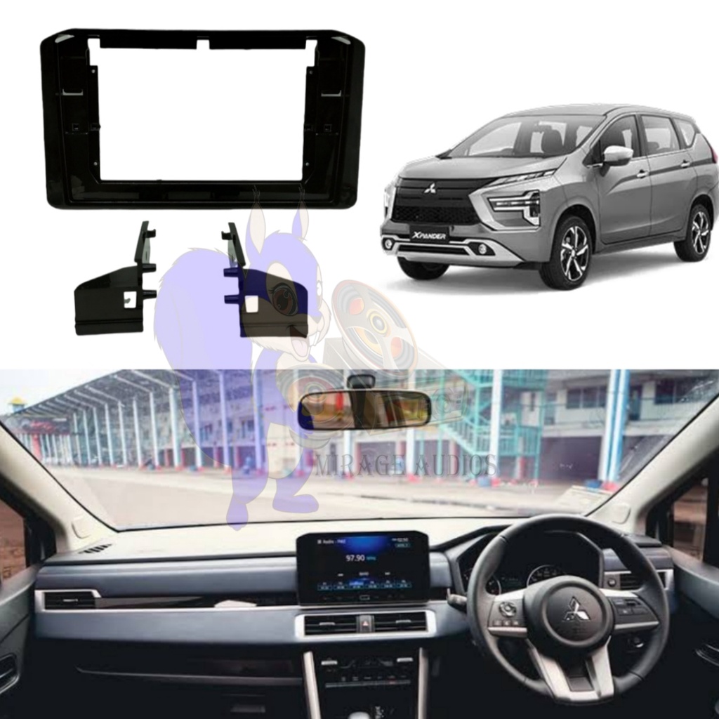 Jual Frame Head Unit Android Mitsubishi Xpander 2022 up 10 inch ...