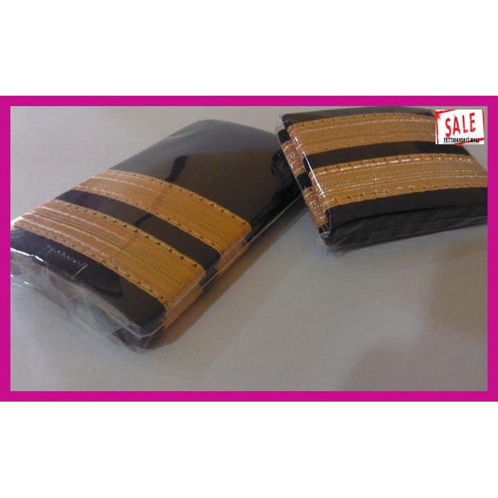 Jual ATERSWEPRIA- BAR EPAULETTE PILOT GOLD 2 ORIGINAL AIRLINES ...