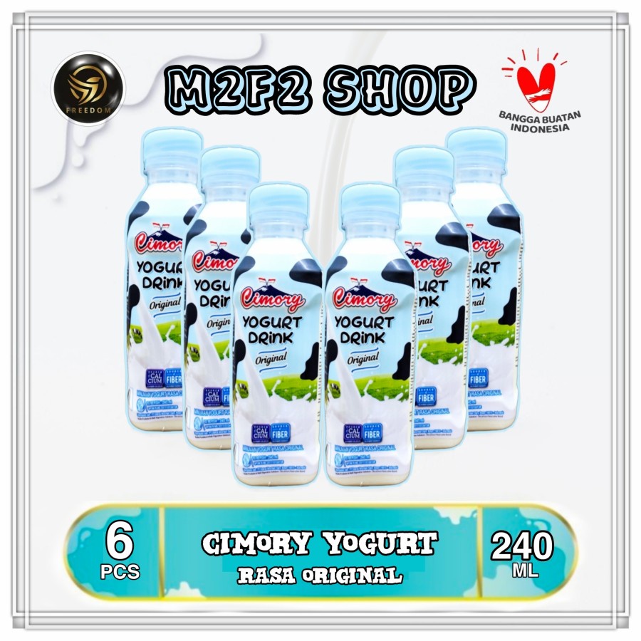 Jual Yogurt Cimory Drink Rasa Original Botol Pet - 240 ml (Kemasan 6 ...