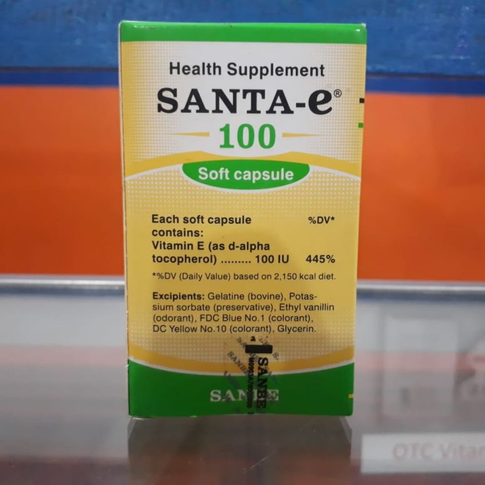 Jual Santa e 100 kapsul lunak | Shopee Indonesia