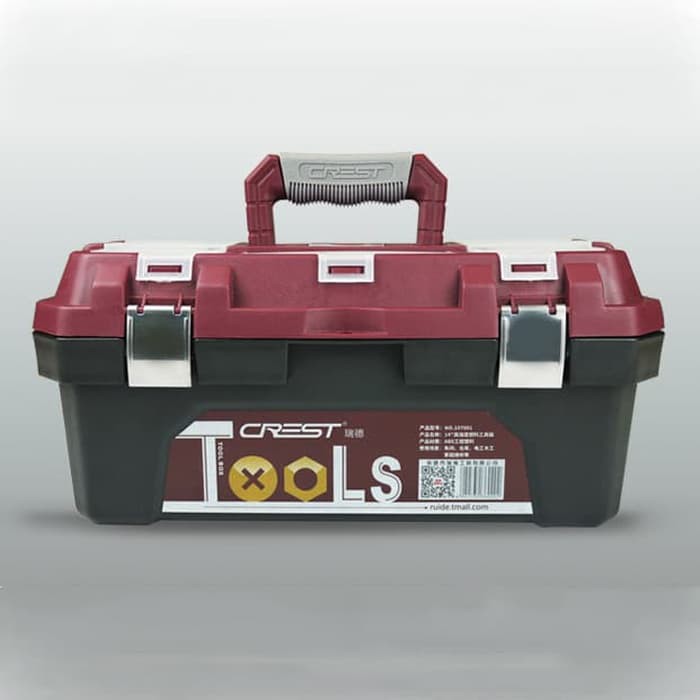Jual CREST Tool Box Kotak Perkakas 14 Inch | Shopee Indonesia