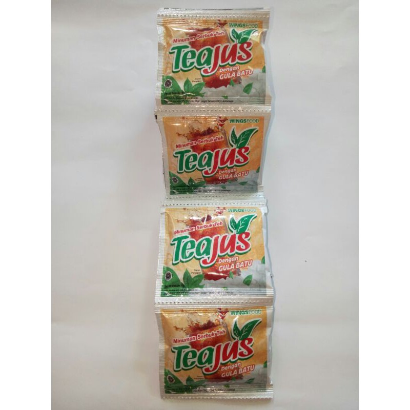 Jual Minuman Teajus gula batu isi 10 pcs | Shopee Indonesia