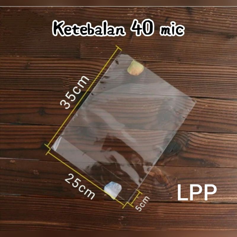 Jual Plastik OPP Roti Tawar,Cookies,Souvenir dll uk 25x35+5×40 Mic ...