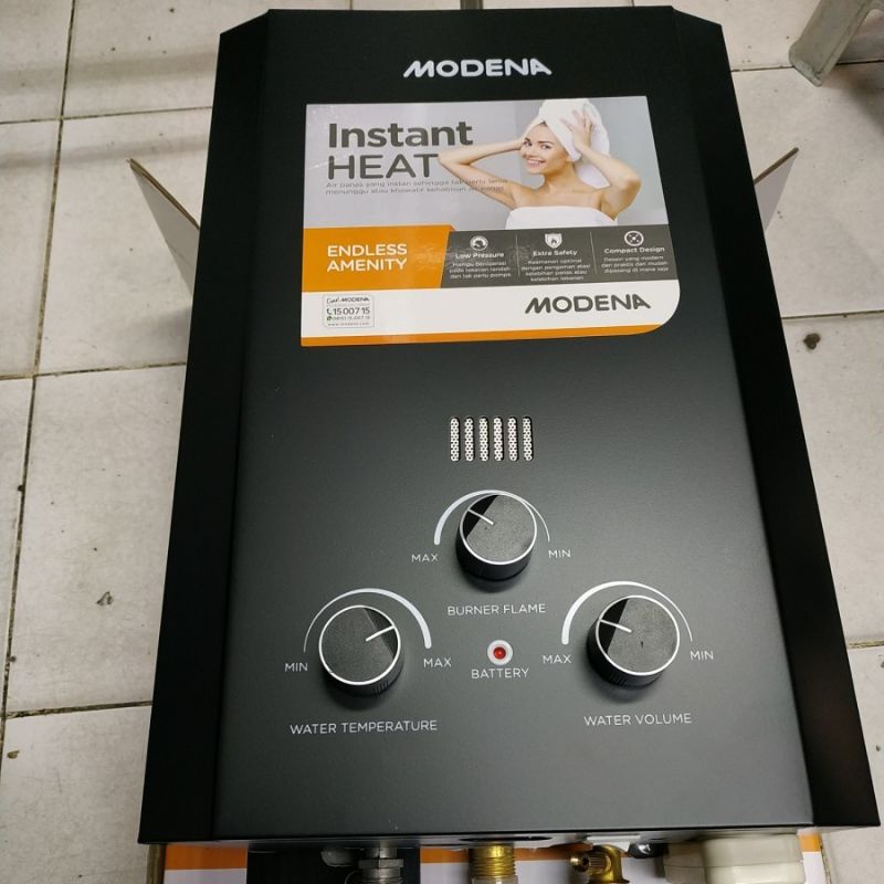 Jual WATER HEATER MODENA GL 0631 GAS | Shopee Indonesia