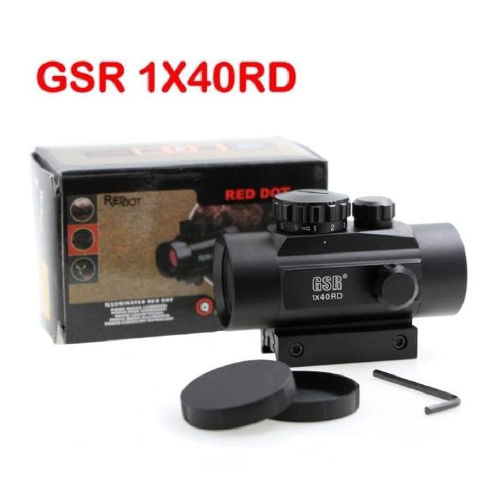 Jual TELESKOP GSR RED DOT 1X40RD(+) | Shopee Indonesia