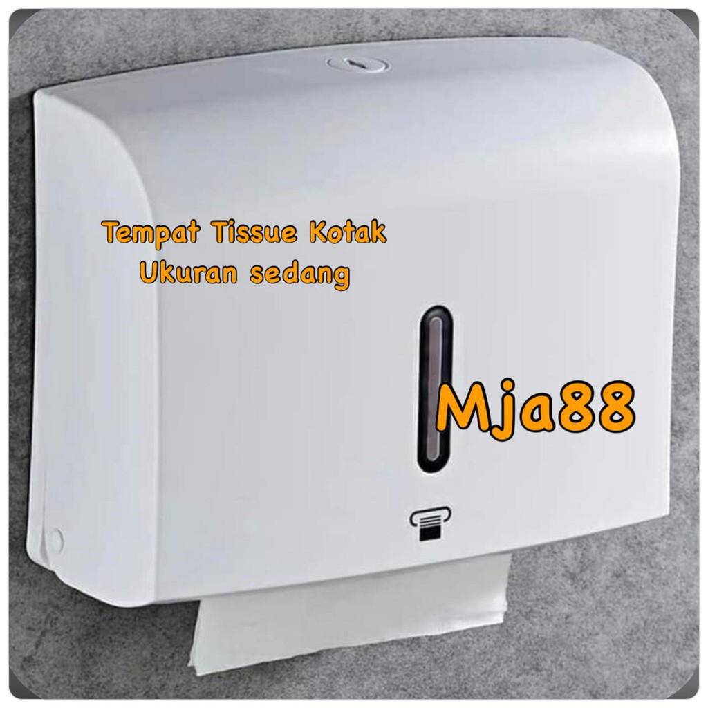 Jual Tempat tissue kotak plastik kotak sedang / box tissue holder ...