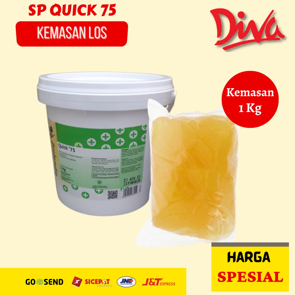 Jual SP Quick 75 kemasan los / Quick Emulsifier / penstabil kue ...