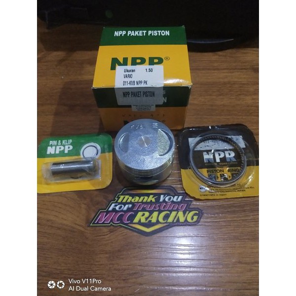 Jual PISTON KIT VARIO 110 KARBU OS 150-200 NPP SEHER VARIO KVB 150-200 ...