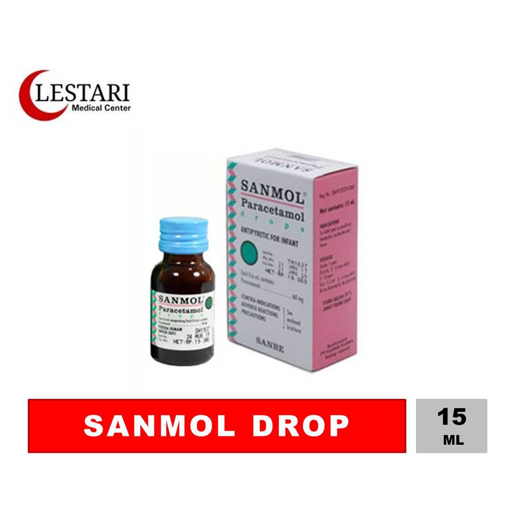 Jual [BOTOL] Sanmol Paracetamol Drops 15ml | Shopee Indonesia