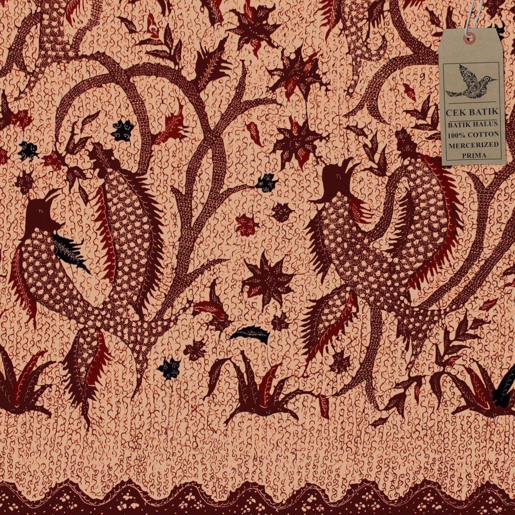 Jual Kain Batik Kualitas Ekspor Motif Classic Batik Burung Sisik madura ...