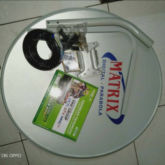 Jual Parabola mini matrix 60cm paket lengkap+Resiver K-vision Bromo ...