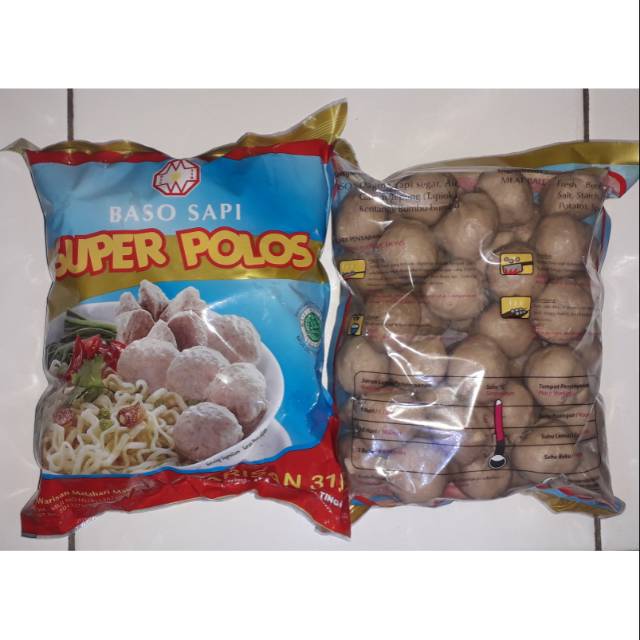 Jual Baso sapi Warisan Super Polos isi 50 halal mui | Shopee Indonesia