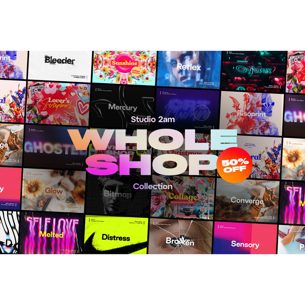 Jual Studio 2am - Whole Shop Collection buat Photoshop | Shopee Indonesia