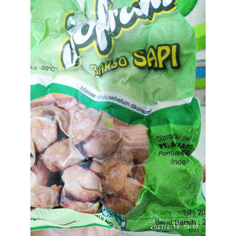 Jual Bakso Sapi JOFRANS | Bakso Daging Sapi | Shopee Indonesia