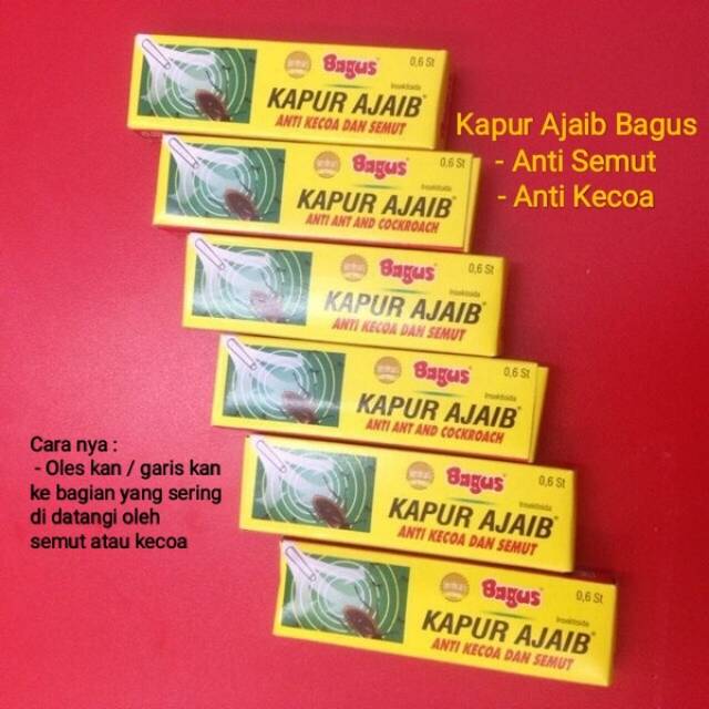 Jual Kapur ajaib bagus anti kecoa dan semut / kapur semut bagus ...