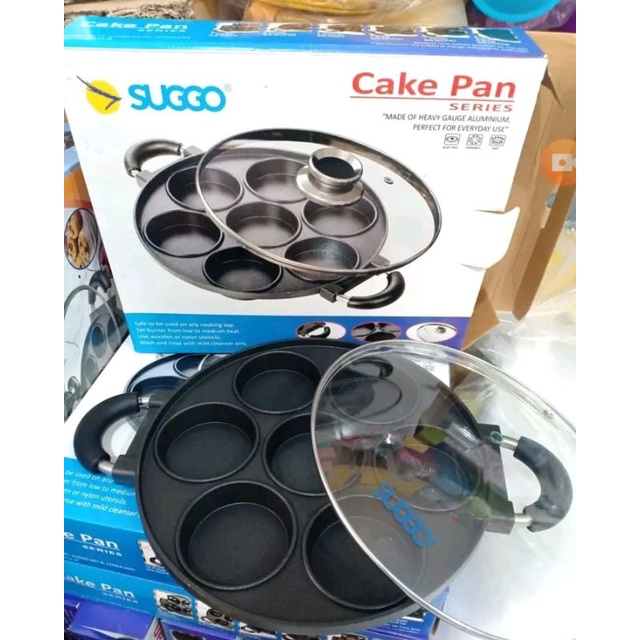 Jual SUGGO Cetakan 7 Lubang Datar loyang Kue Martabak Manis Telor ...