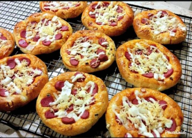 Jual Cetakan kue pizza / cetakan kue pie bali / loyang pizza mini tebal ...