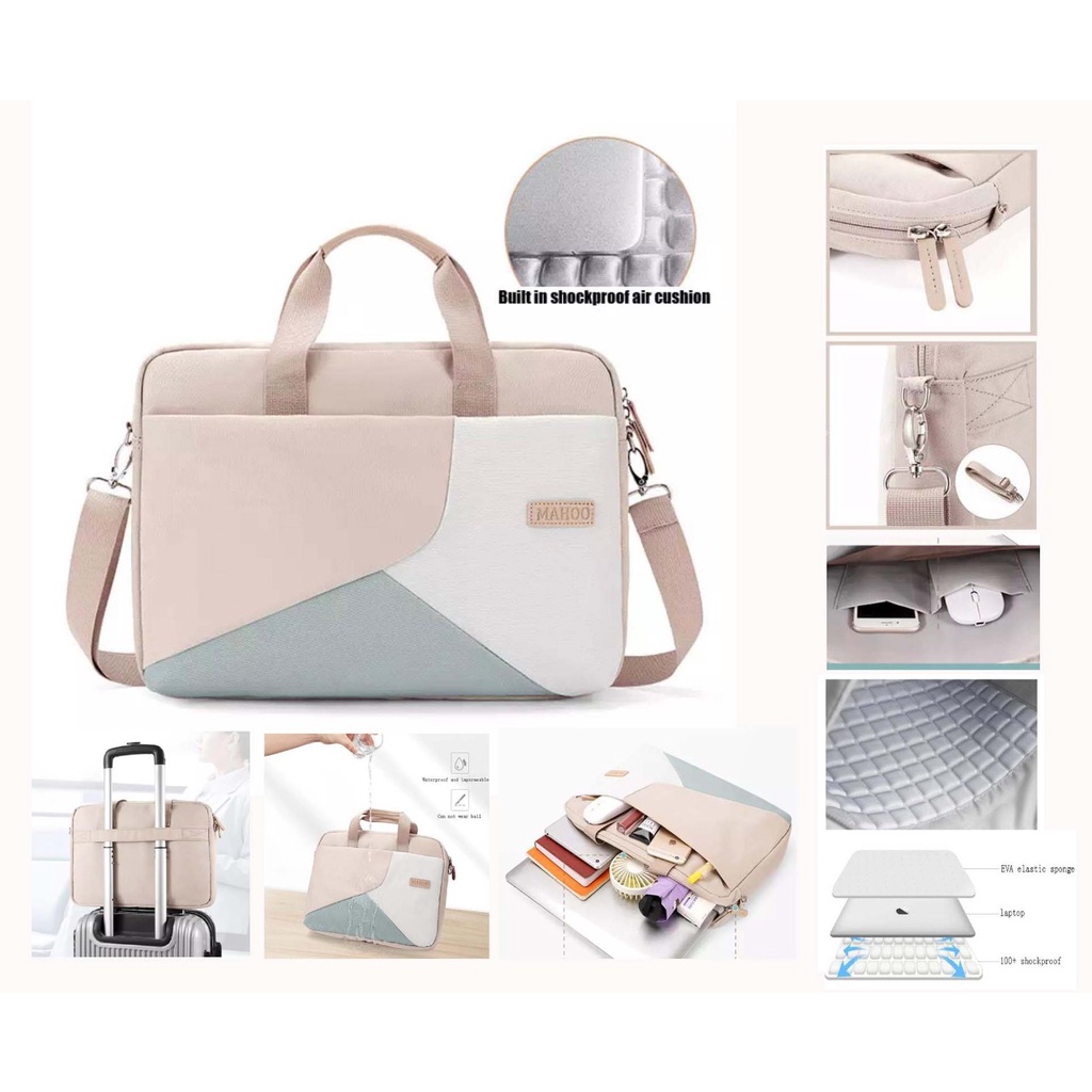 Jual MAHOO Tas Laptop Selempang Macbook Shoulder Strap Pastel ...