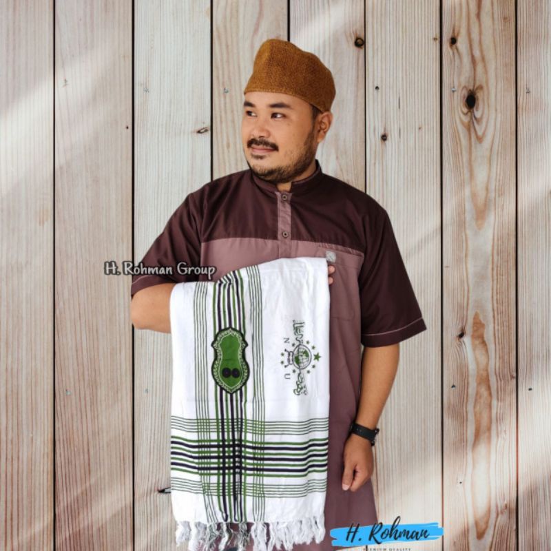Jual Sorban Rida Solo Panjang Jumbo Putih Motif Batik Kasmiri Printing ...